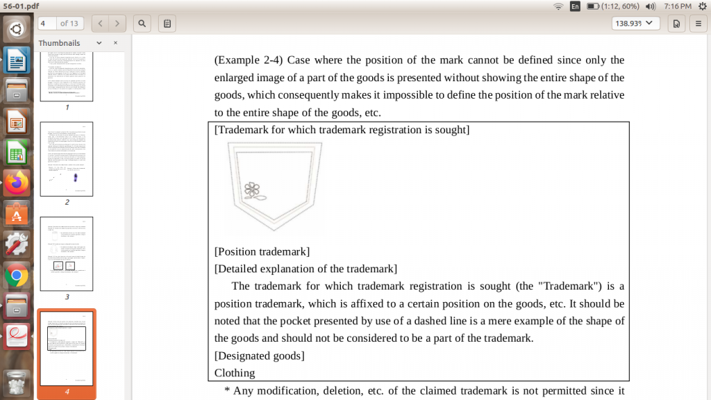 Position of Position Trademarks and Related Confusion – SpicyIP